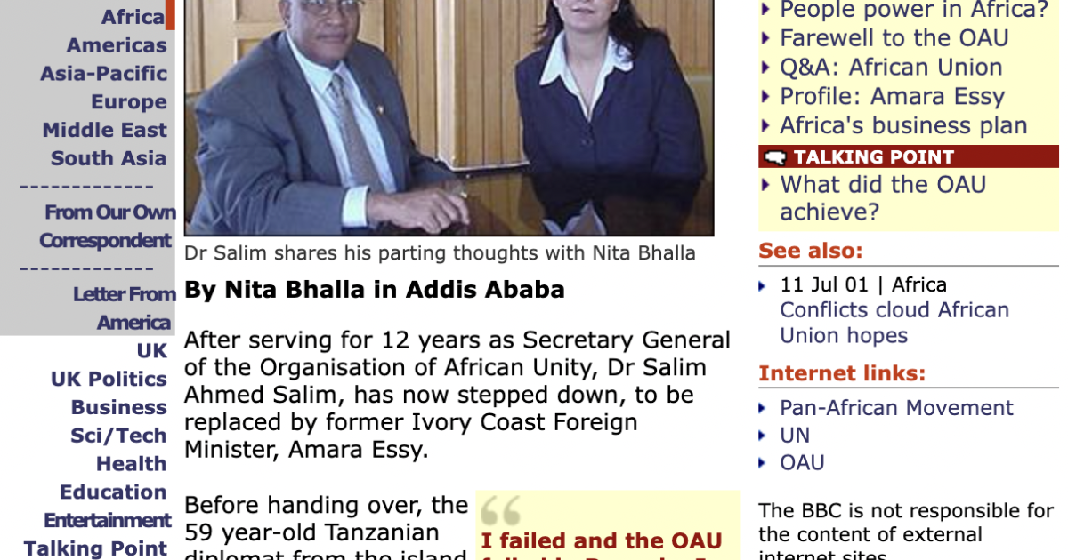 End of an Era | Salim Ahmed Salim