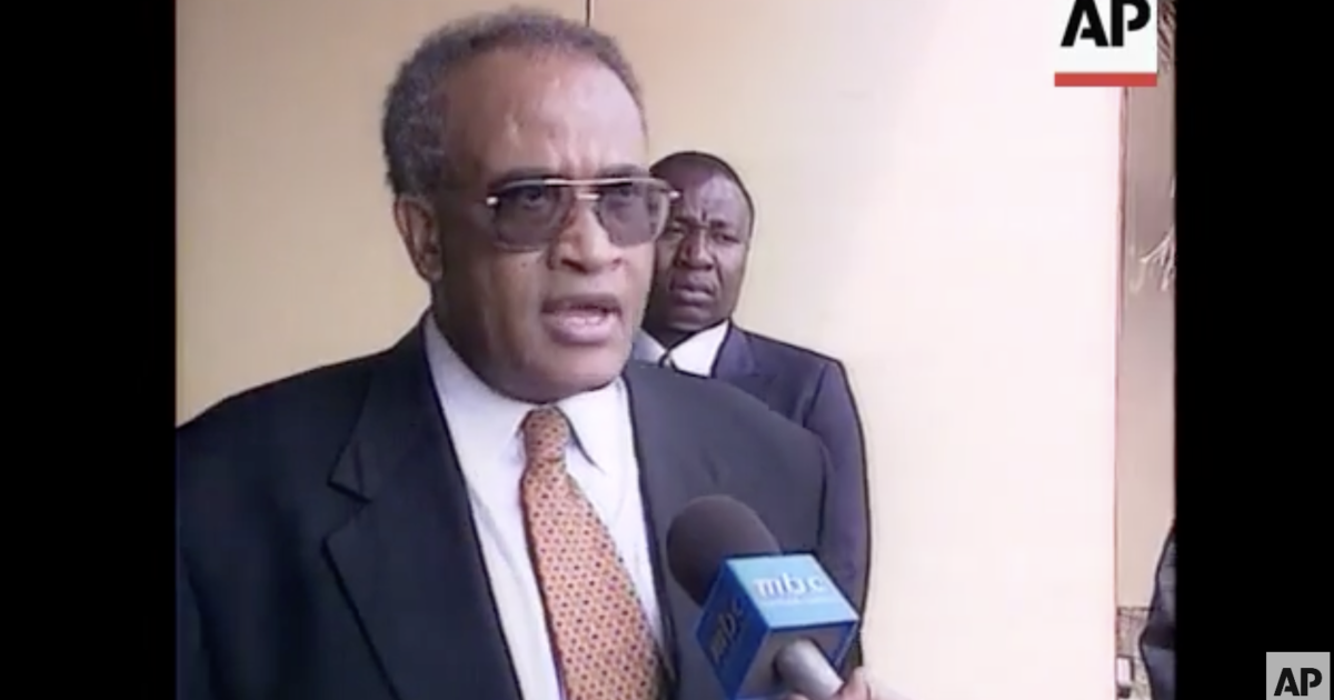 AP Interview with Dr. Salim at the OAU Summit in… | Salim Ahmed Salim