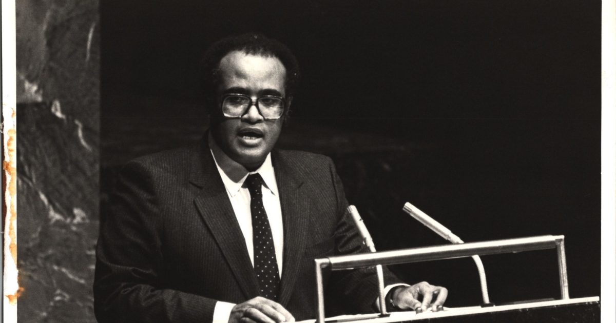 Dr. Salim Statement to the 37th Session of the UN… | Salim Ahmed Salim